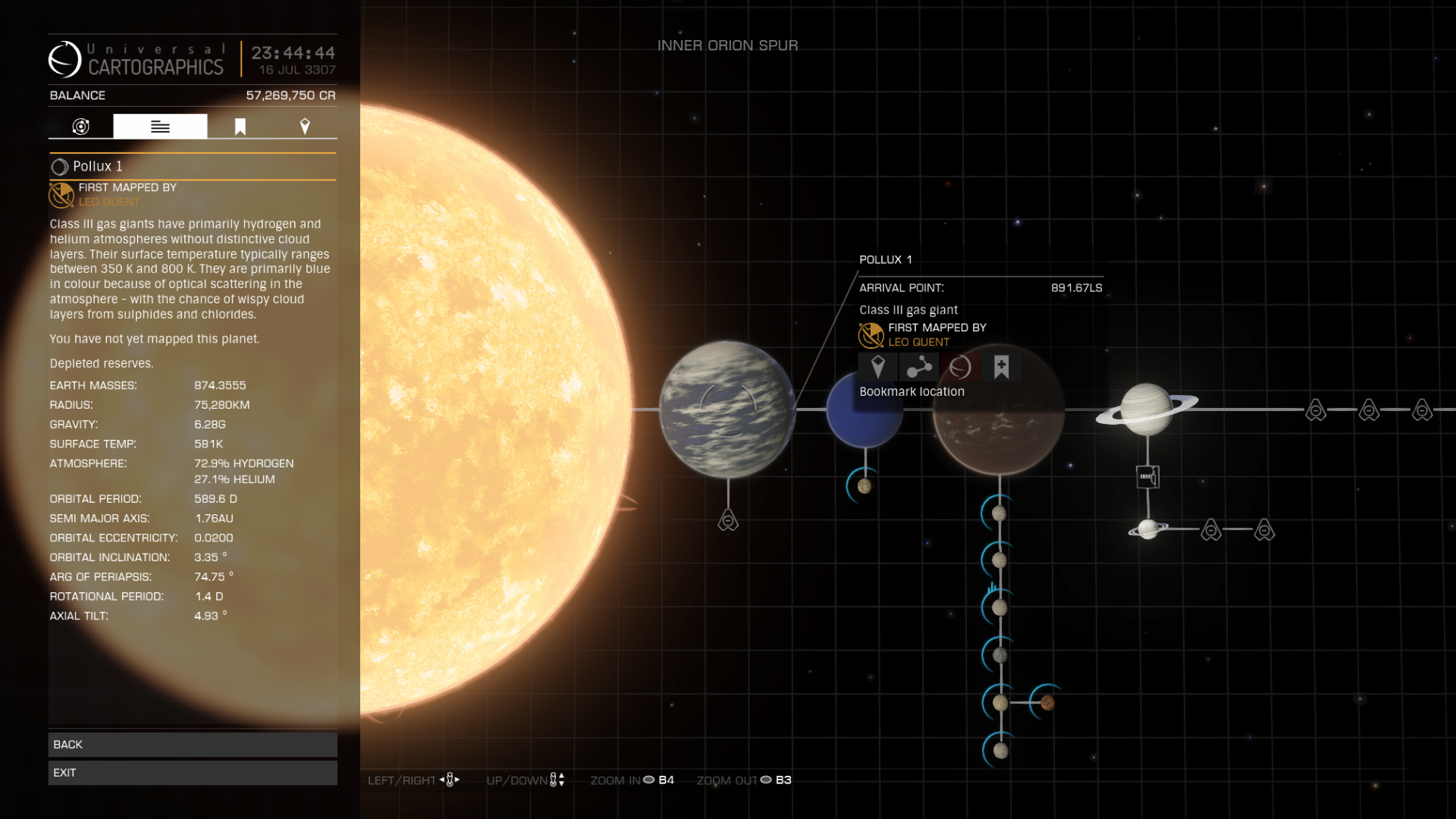 Pollux 1 – Finious's Folly