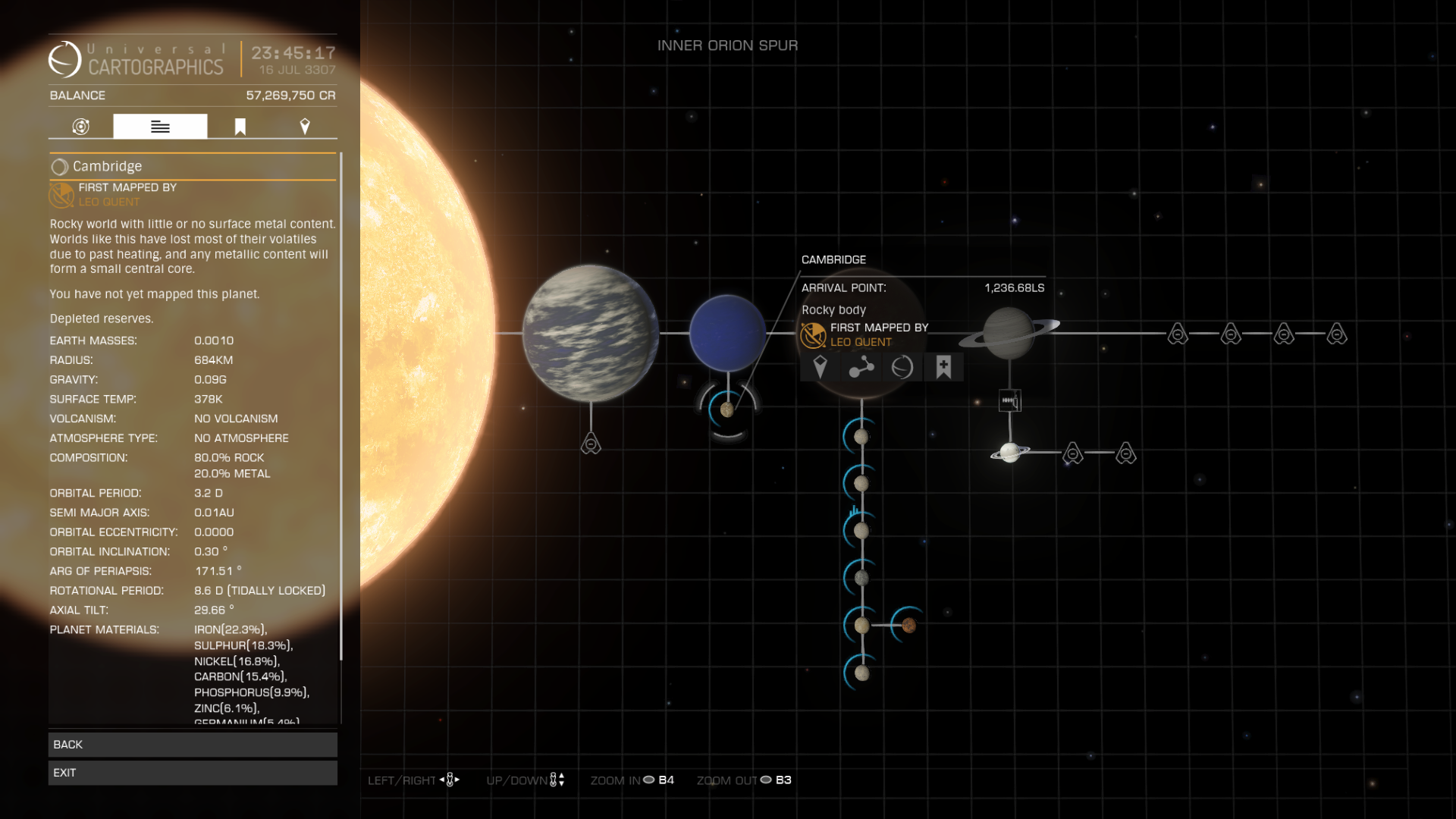 Pollux 2a Cambridge – Finious's Folly